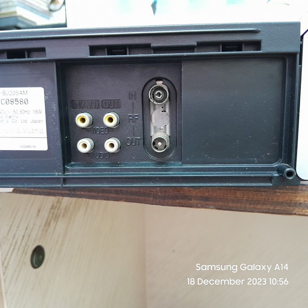 Panasonic VHS/VCR/Video Cassette Player/Recorder, TV & Home Appliances ...