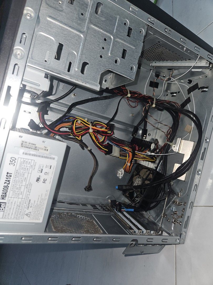 Pc case with power supply and optical drive, Computers & Tech, Parts ...