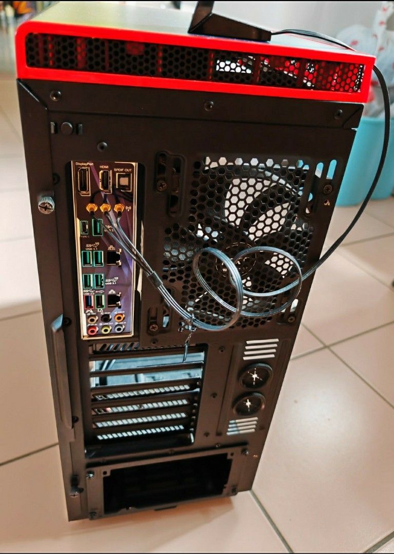 PC Desktop computer NZXT H440 case G Skill DDR4 16GB RAM 2 X 8GB ASUS ...