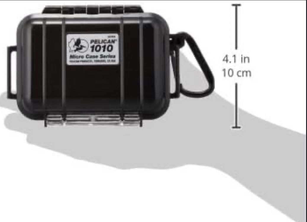 Pelican 1010 Black Micro Case, Computers & Tech, Parts & Accessories ...