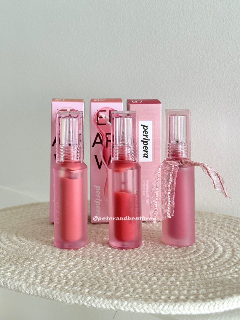 [PERIPERA] Water Bare Tint 3.7g (Long-lasting & Non-Sticky Lip tint, 40 ...
