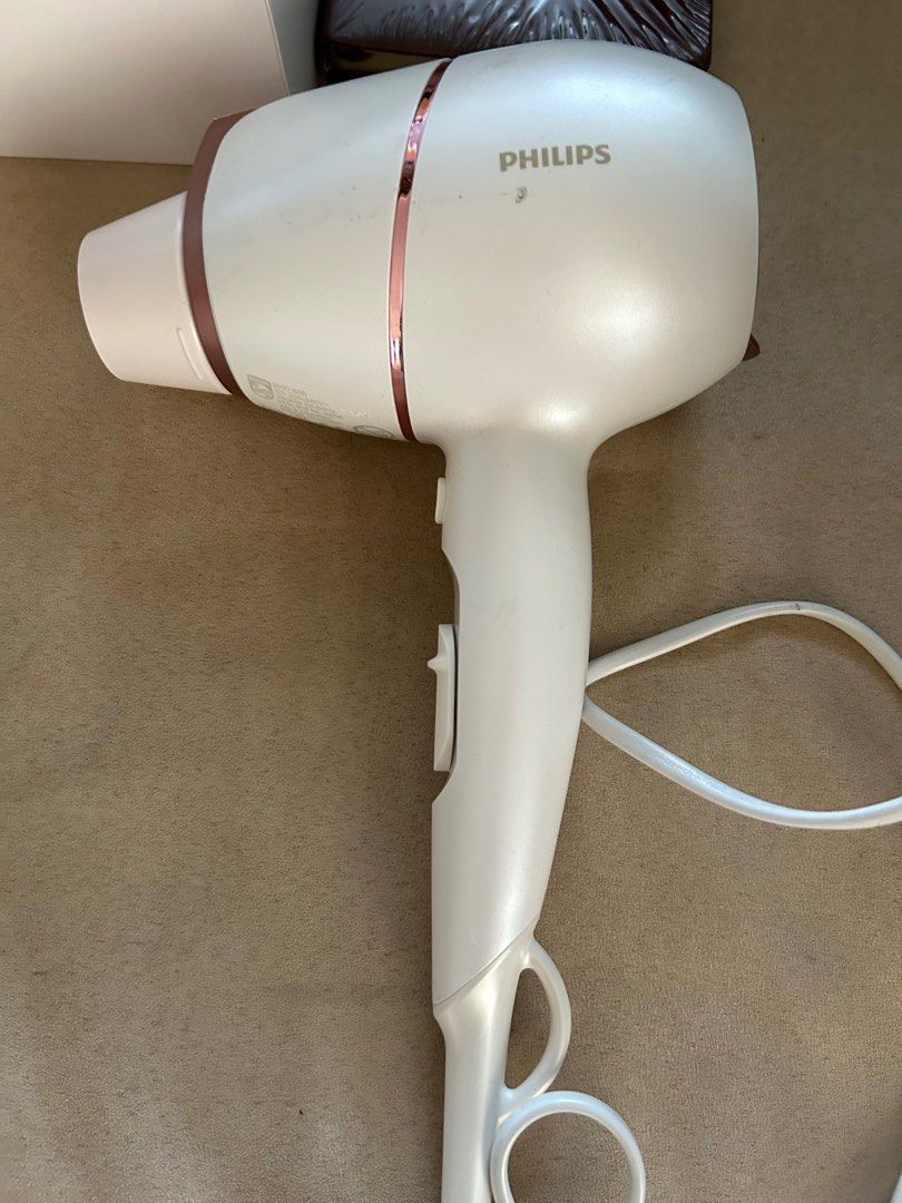 Philips BHD628/03 Prestige Hair Dryer with SenseIQ, Beauty & Personal ...