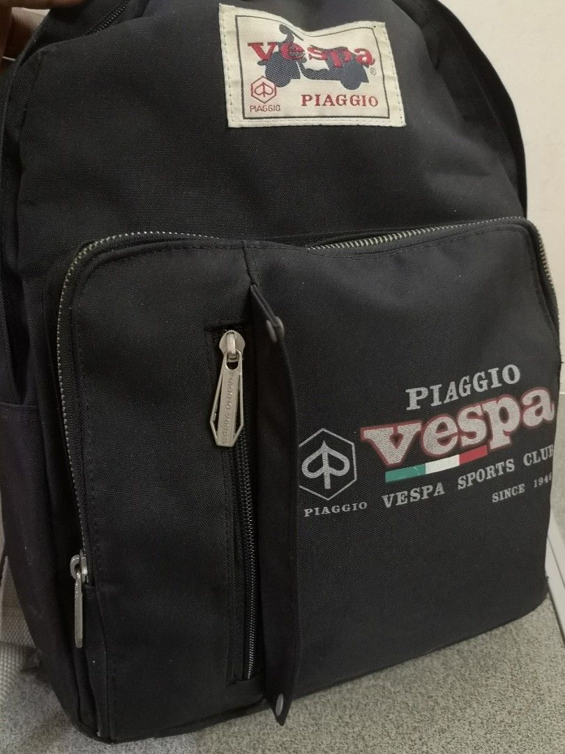 Piaggio Vespa Backpack, Men's Fashion, Bags, Backpacks on Carousell