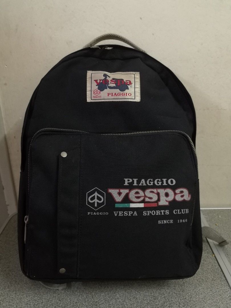 Piaggio Vespa Backpack, Men's Fashion, Bags, Backpacks on Carousell