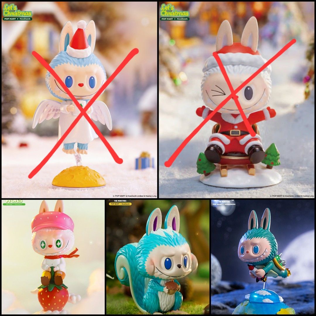 [PLEASE CLICK READ MORE FOR PRICE] WTS Popmart - Labubu Kaiju series ...