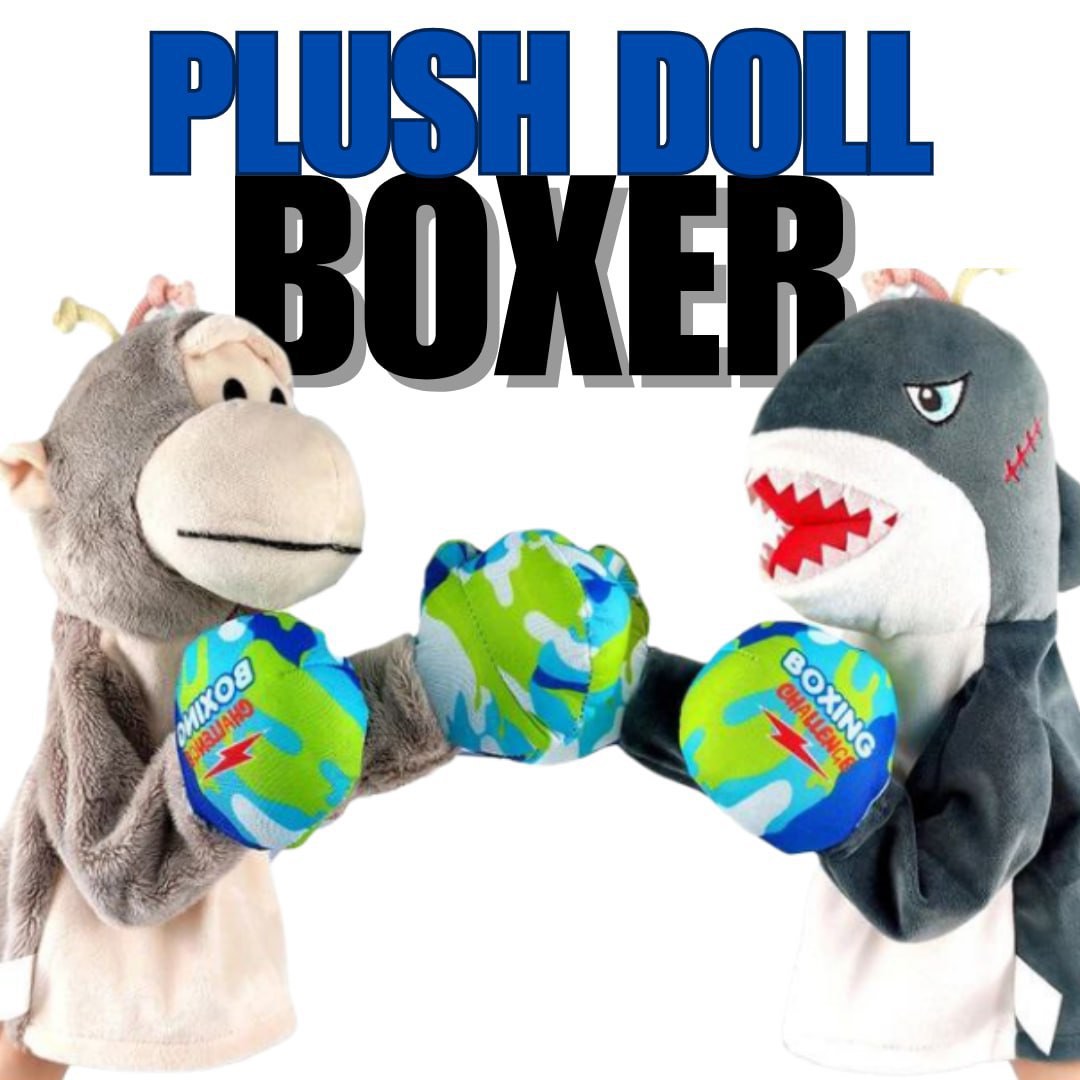 Plush Doll Boxer, Hobbies & Toys, Toys & Games on Carousell