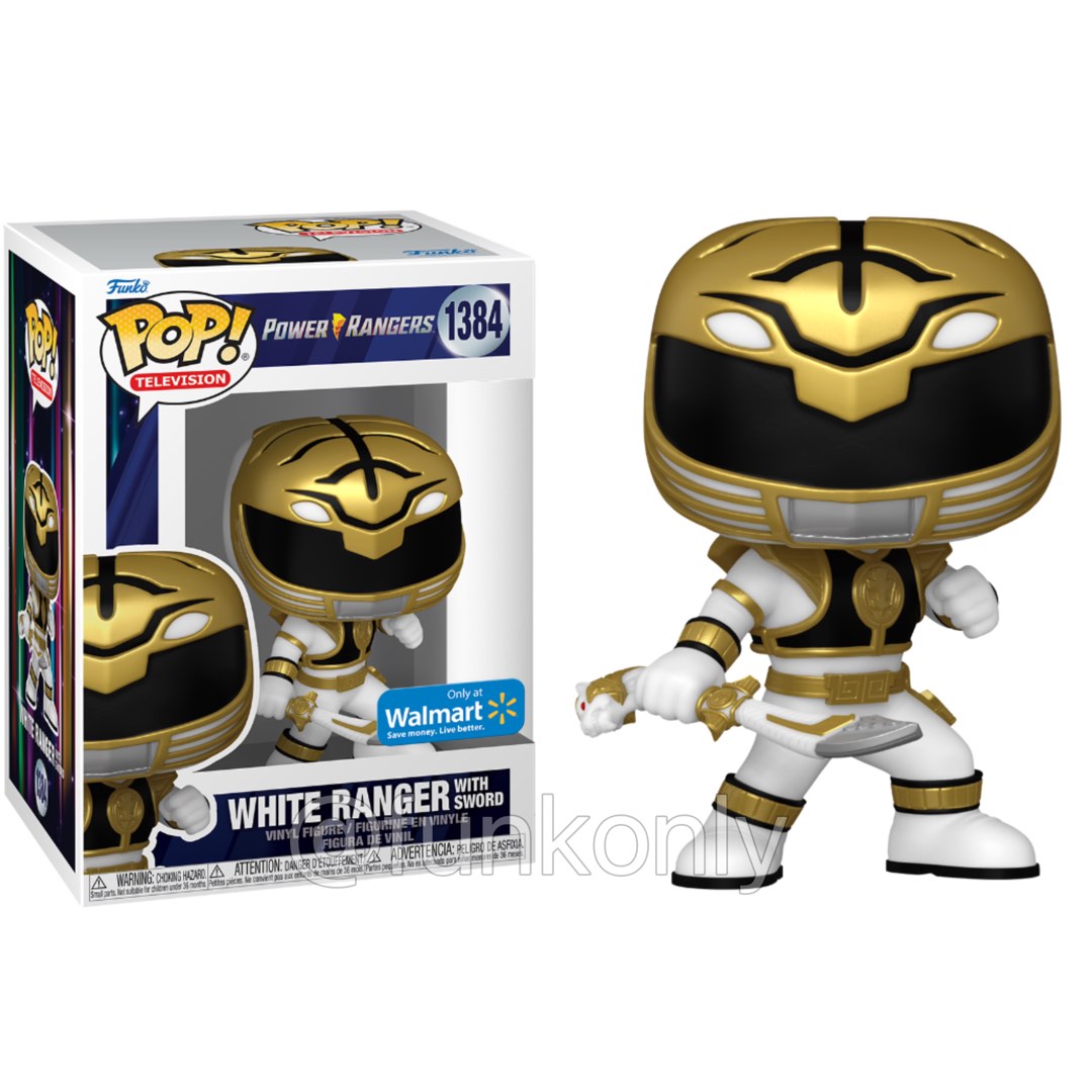 [PO] Power Rangers 30th Anniversary Pop! Vinyl Figures - White Ranger ...