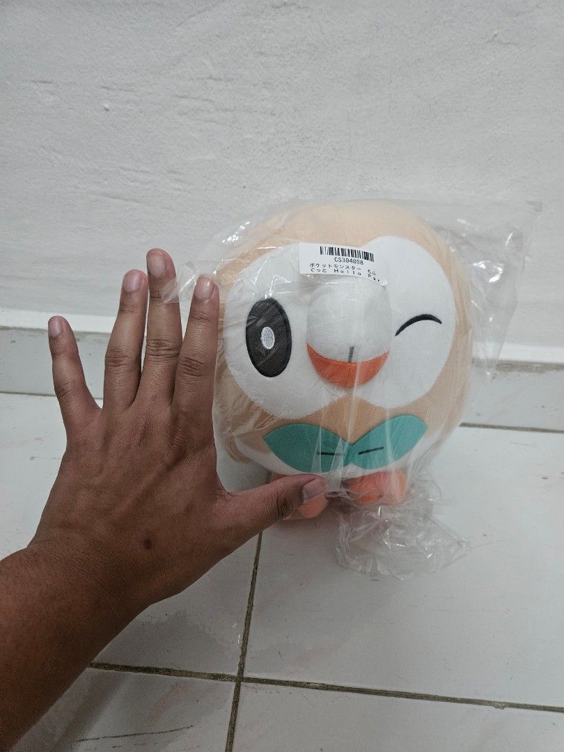 [Toreba] Pokemon - Squishy Hello Partner Plushy -Rowlet-, Hobbies ...