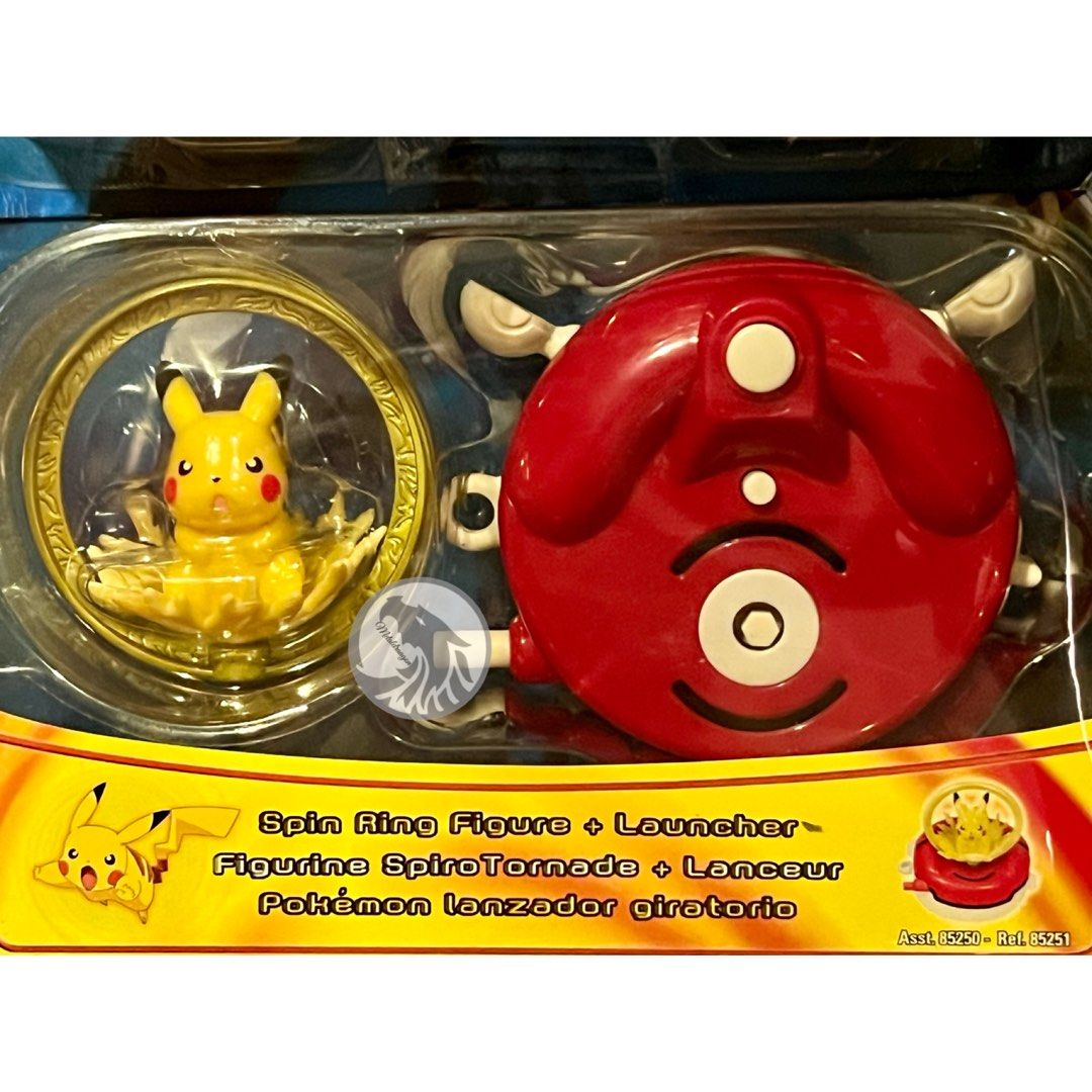 Pokemon Bandai Game Freaks Spin Ring Launcher Playset | Pokemon Pikachu ...