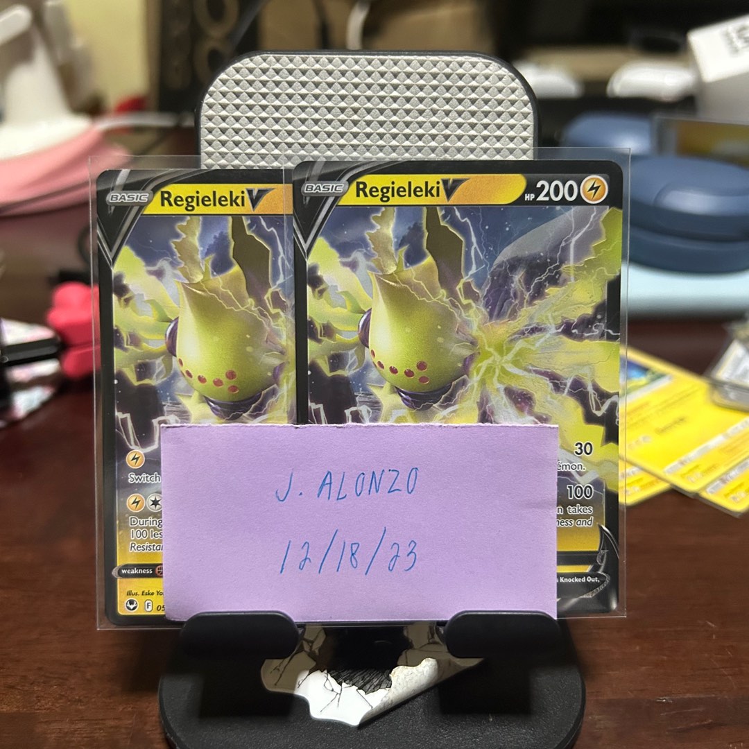 Pokemon Card Regieleki V SIT 57, Hobbies & Toys, Toys & Games on Carousell