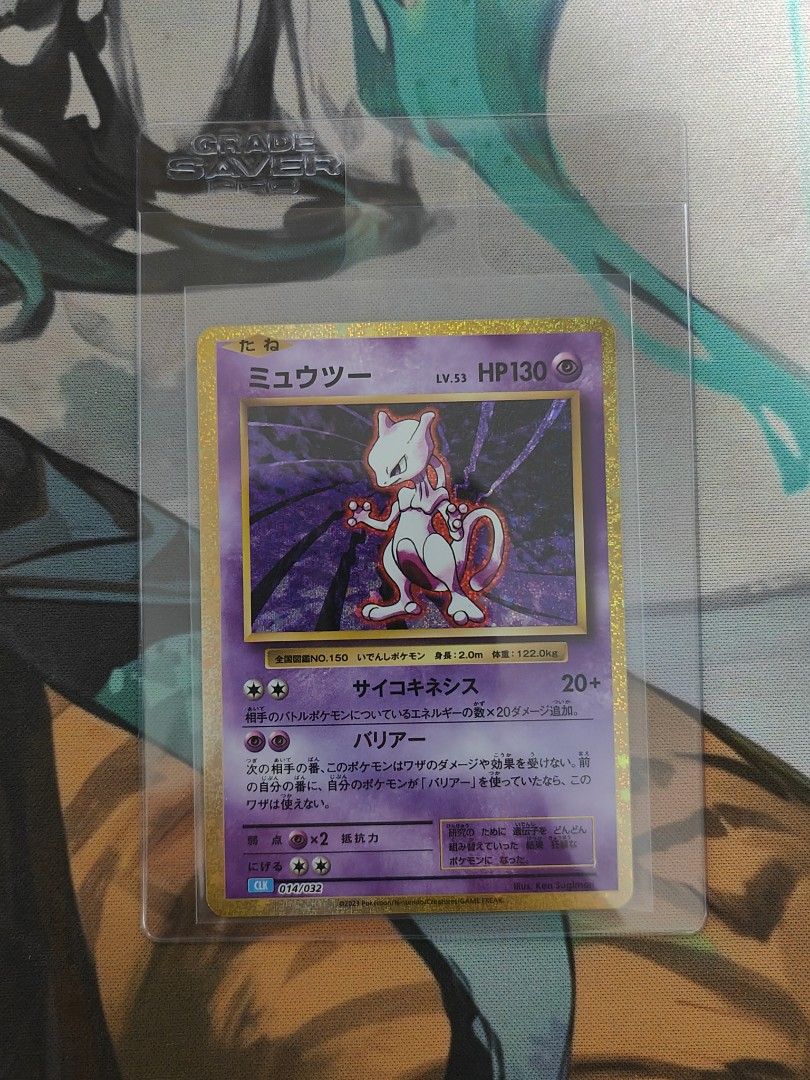 Pokemon classic collection set Japanese singles mewtwo, Hobbies & Toys ...
