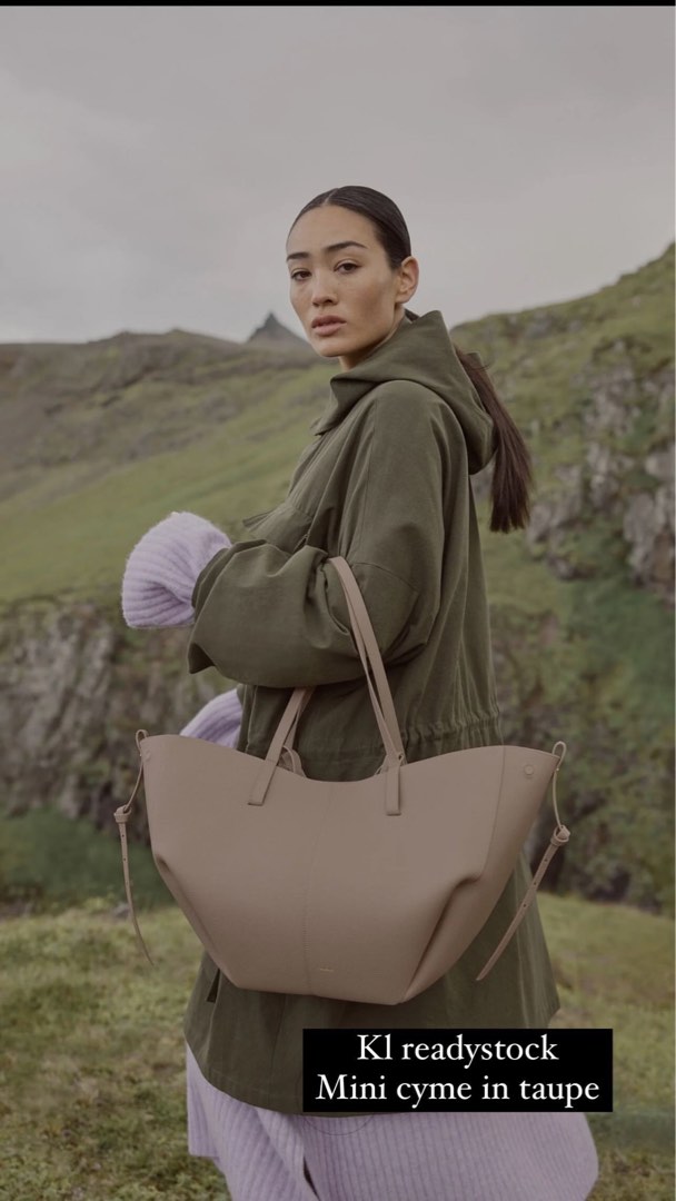 Polene cyme mini (Sold) and regular size (SOLD)in taupe. open for pre ...