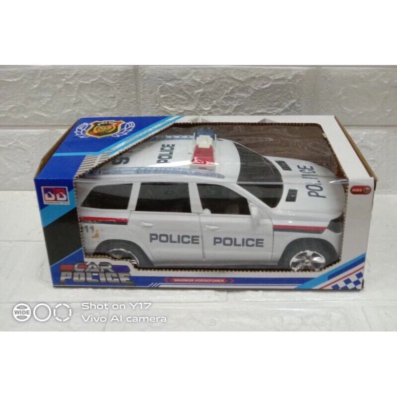 Police car automatic open door with sounds light battery operated ...
