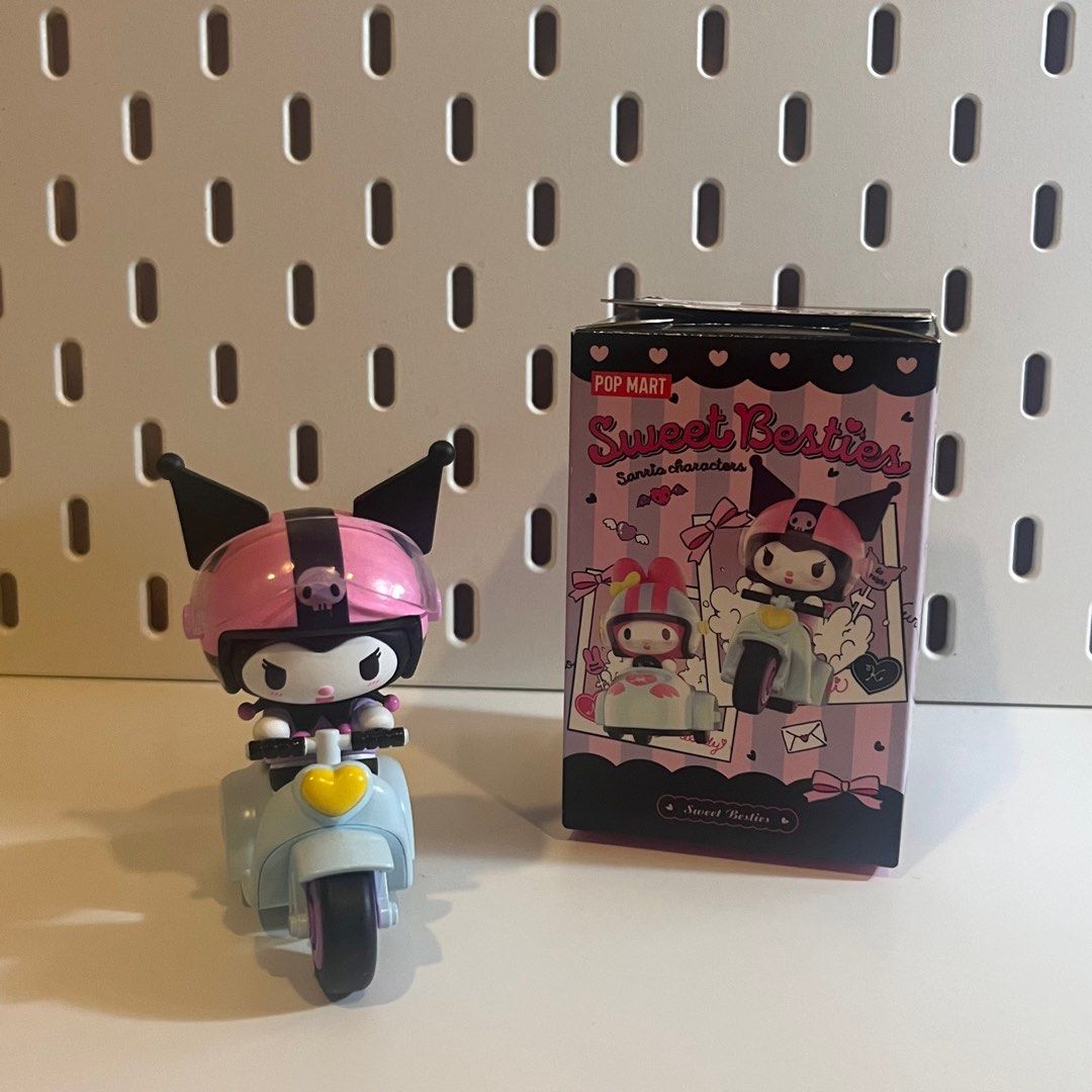 Popmart Sanrio Sweet Besties Motorcycle Kuromi, Hobbies & Toys ...