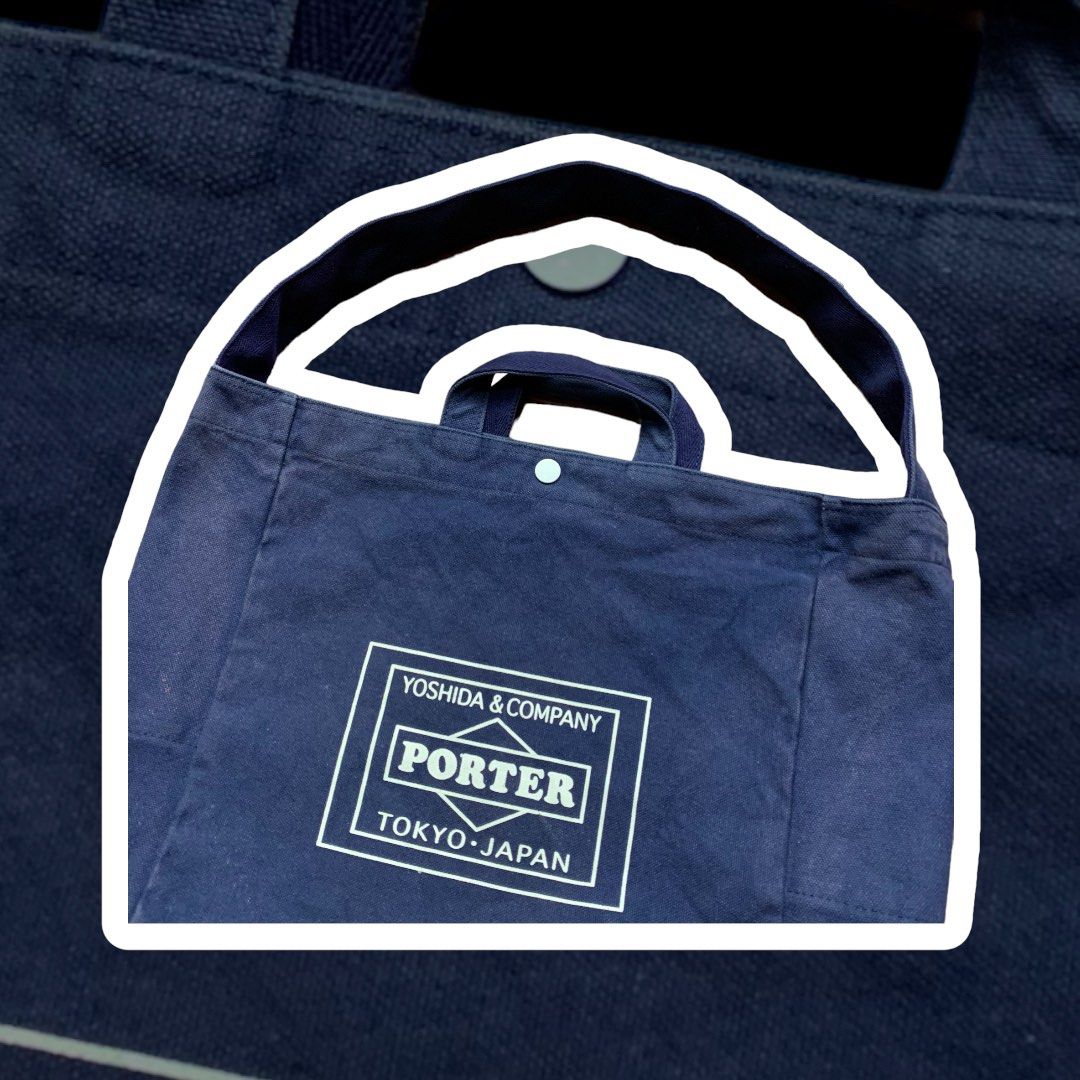 Porter Tokyo Japan Two-way Tote Bag, Women's Fashion, Bags & Wallets ...