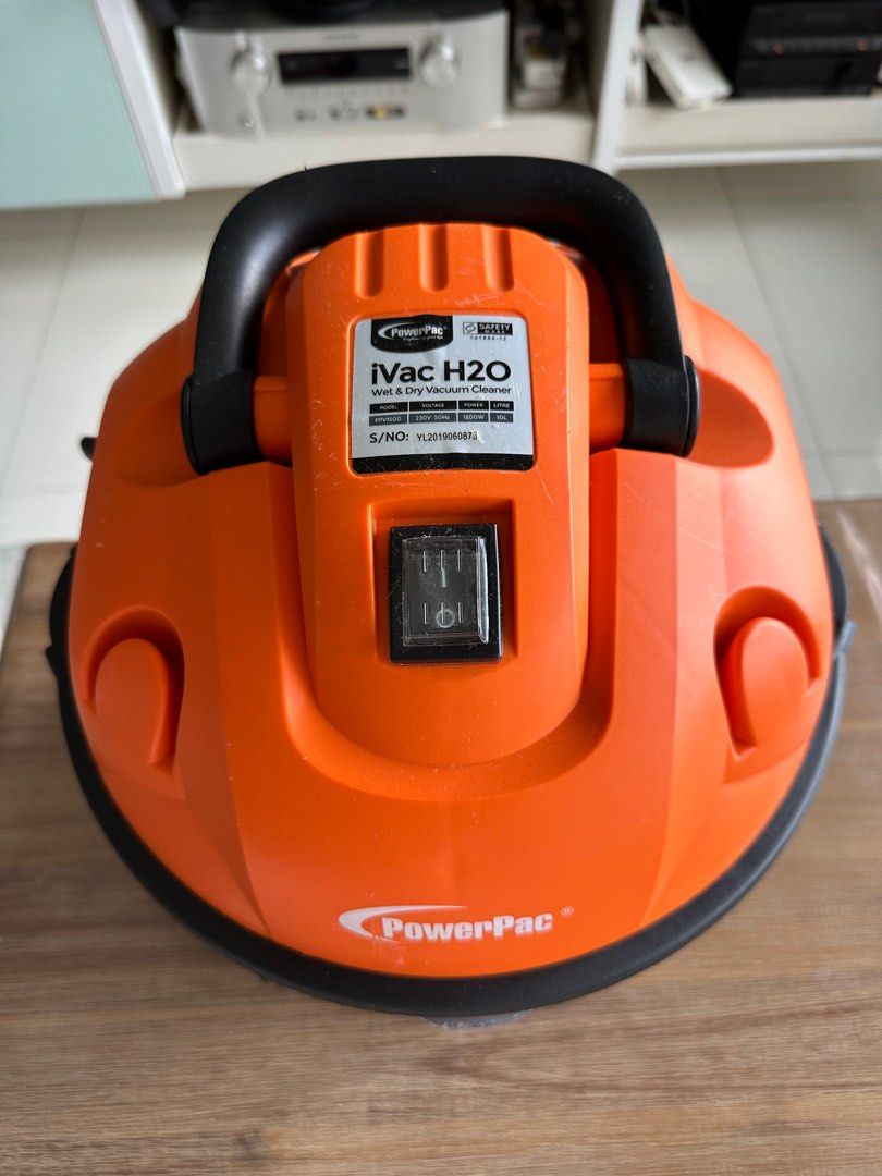 PowerPac iVac H20 Wet & Dry Vacuum Cleaner, TV & Home Appliances ...