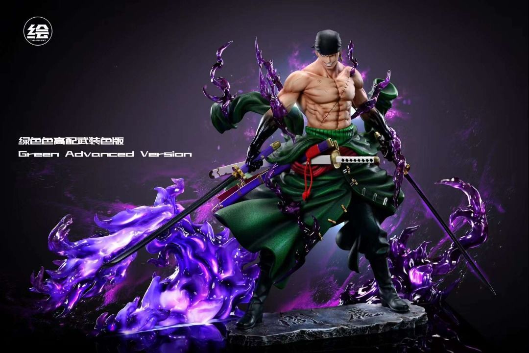 【PRE-ORDER】 Tian Hui Studio - Enma Roronoa Zoro One Piece Resin Statue ...