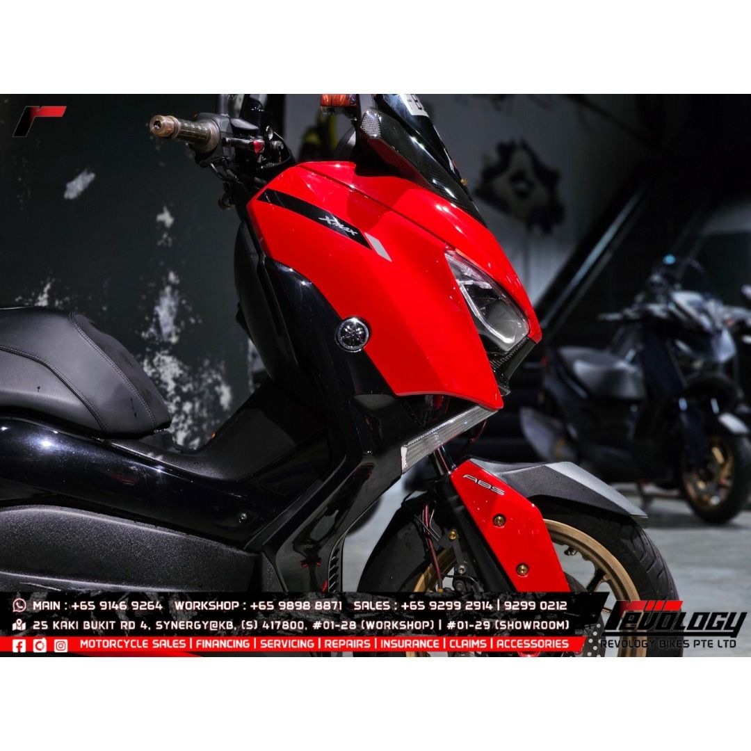 PRE-OWNED YAMAHA XMAX 300 WITH OHLINS REAR & FRONT SUSPENSION ! YSS ...