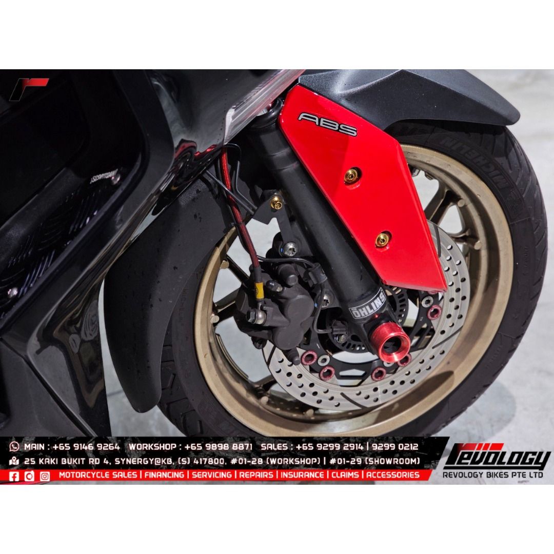 PRE-OWNED YAMAHA XMAX 300 WITH OHLINS REAR & FRONT SUSPENSION ! YSS ...