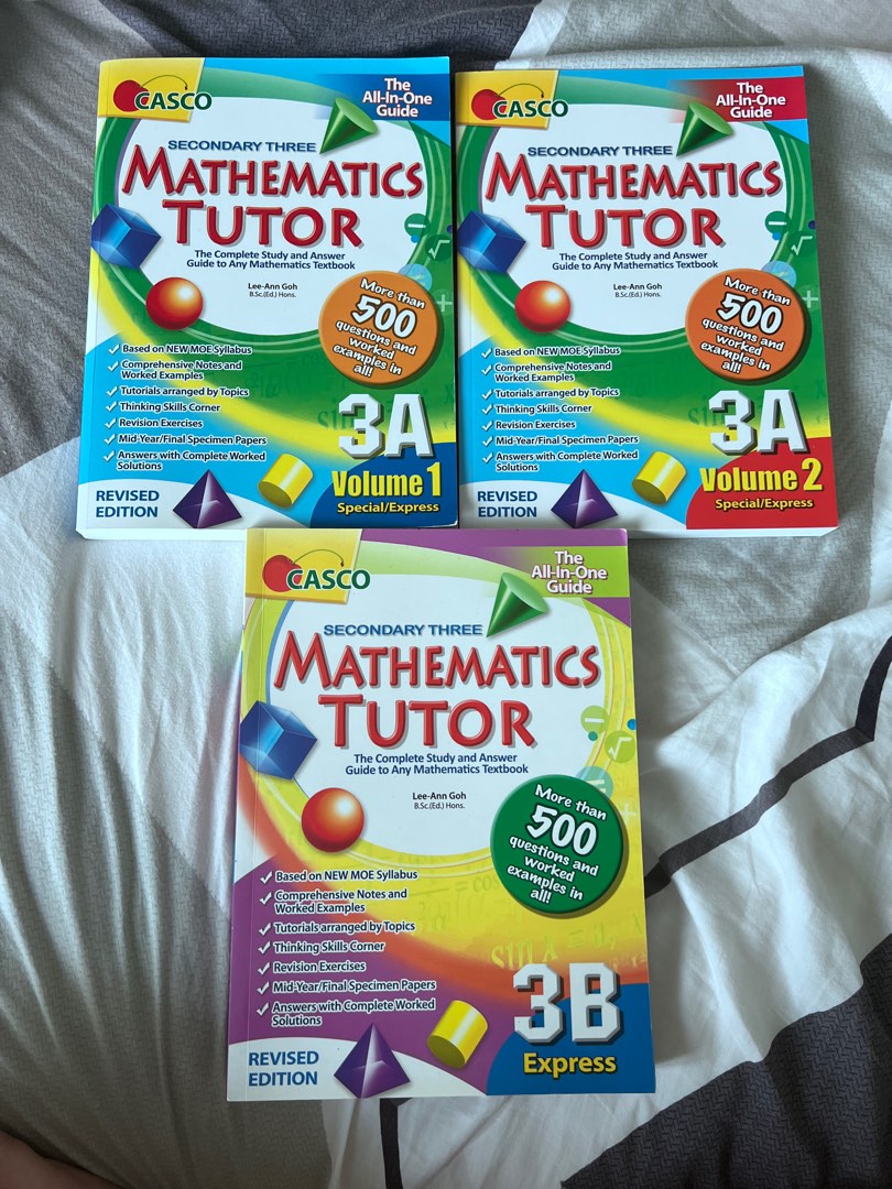 secondary sec3 math assessment book (express), Hobbies & Toys, Books ...