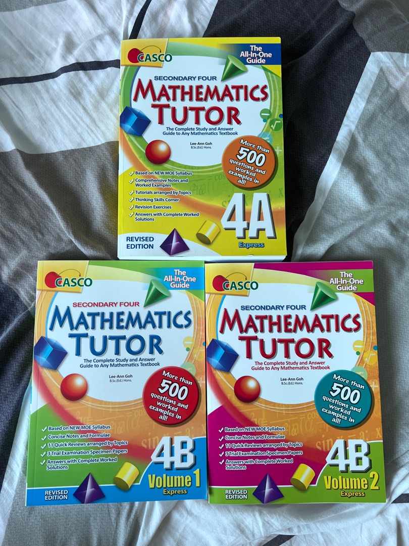 secondary sec4 math assessment book (express), Hobbies & Toys, Books ...