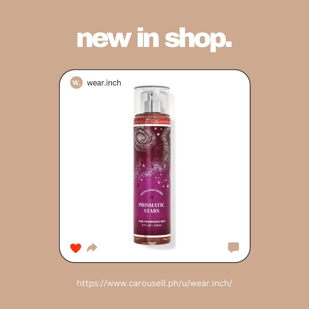 Prismatic Stars - Bath & Body Works Fine Fragrance Mist, Beauty ...