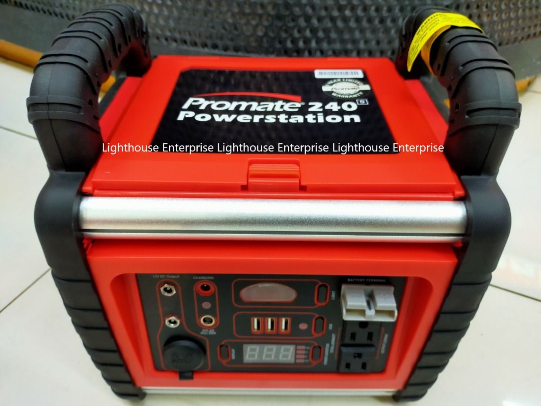 PROMATE 400W Powerstation / 400W Inverter Generator (P240S), Furniture ...