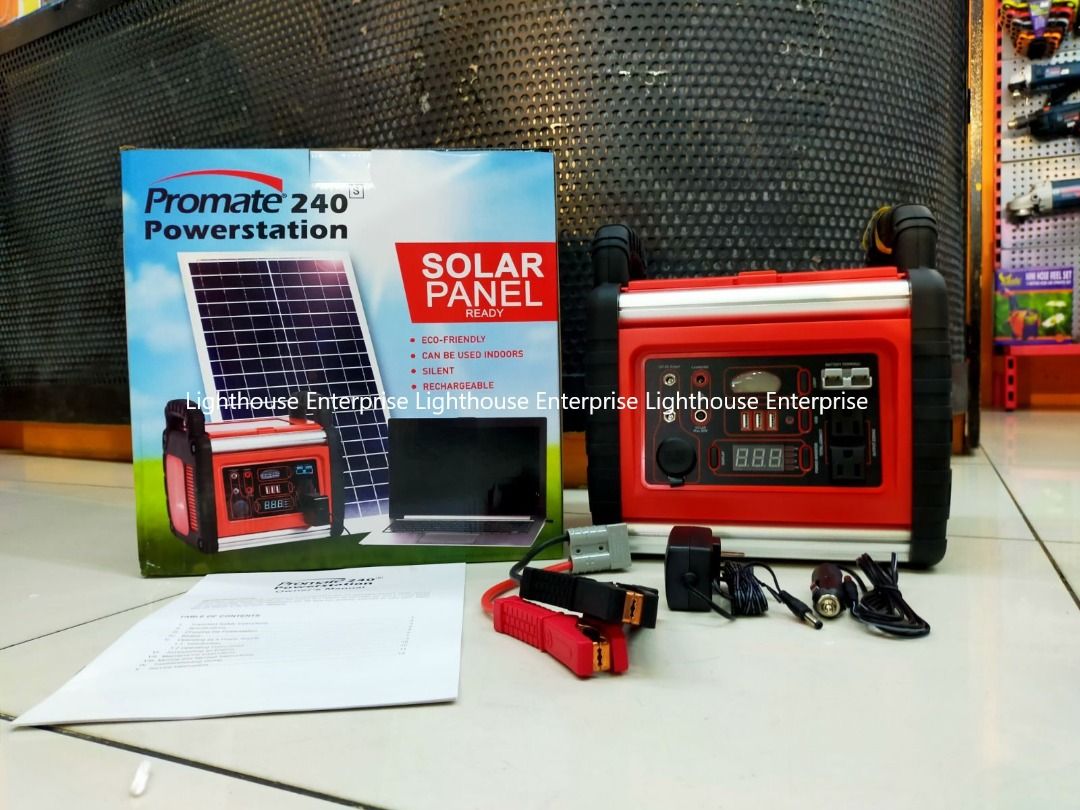 PROMATE 400W Powerstation / 400W Inverter Generator (P240S), Furniture ...