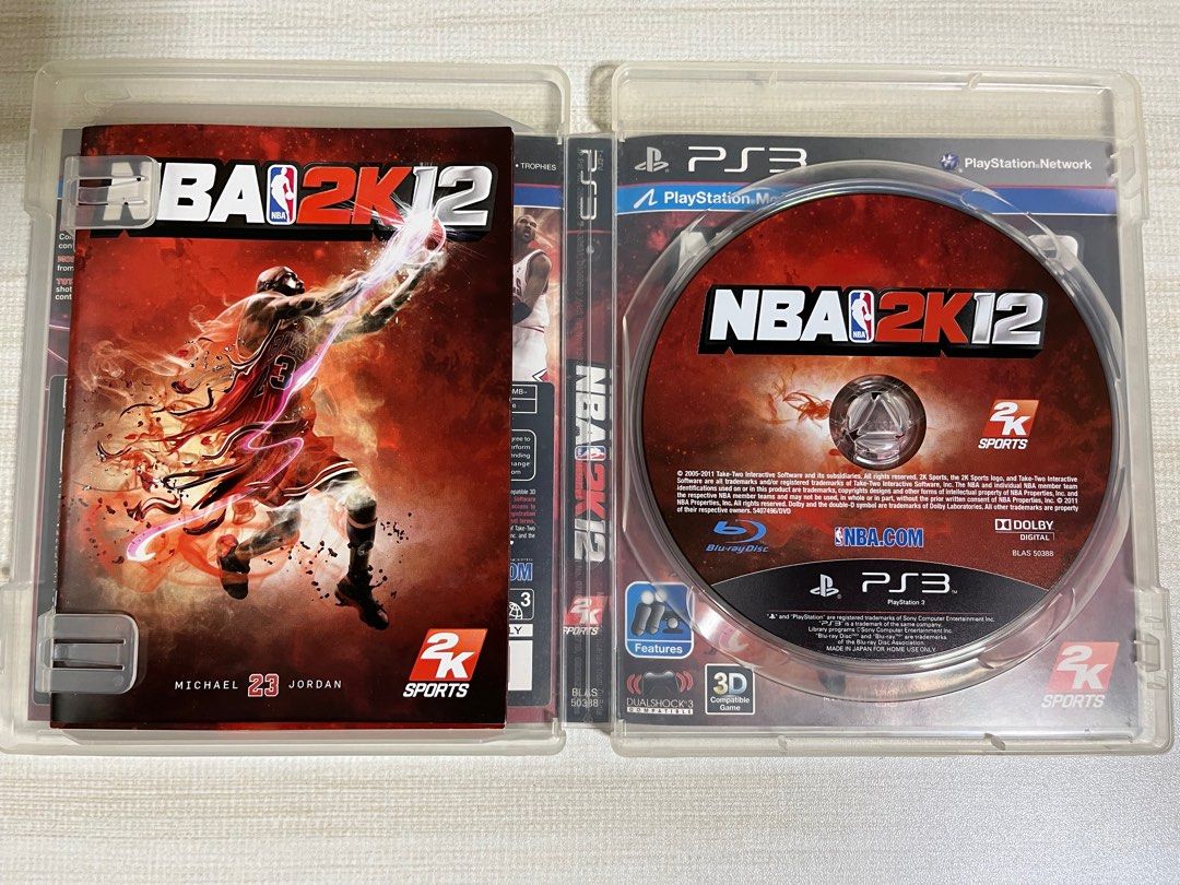 PS3 Game: NBA 2K12, Video Gaming, Video Games, PlayStation on Carousell