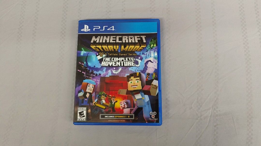 PS4 Game: Minecraft Story Mode, Video Gaming, Video Games, PlayStation ...