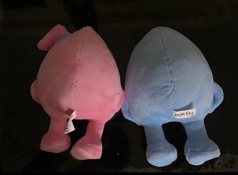PUB60 Water Wally and Water Sally Plushies, Hobbies & Toys, Toys ...