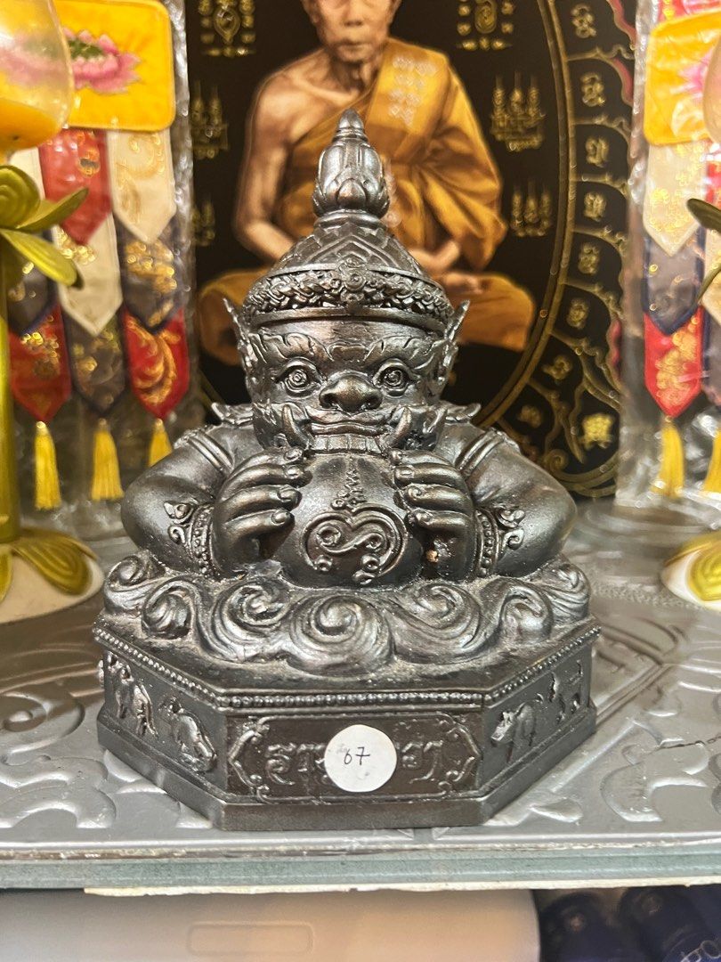 Rahu bucha Buddha Buddhist thai amulet, Hobbies & Toys, Memorabilia ...