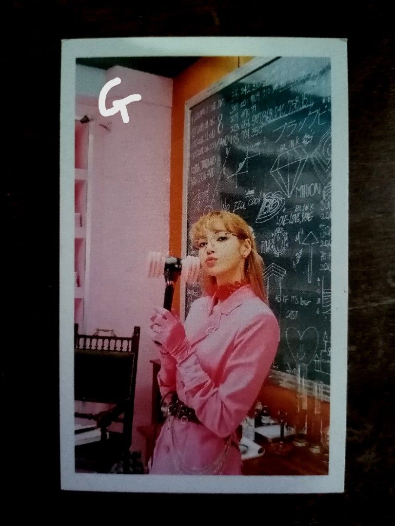 [RARE] BLACKPINK LISA PHOTOCARDS, Hobbies & Toys, Memorabilia ...