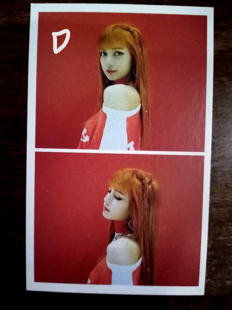 [RARE] BLACKPINK LISA PHOTOCARDS, Hobbies & Toys, Memorabilia ...