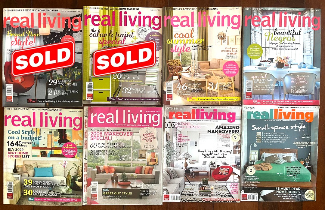 Real Living PH Magazine, Hobbies & Toys, Books & Magazines, Magazines ...
