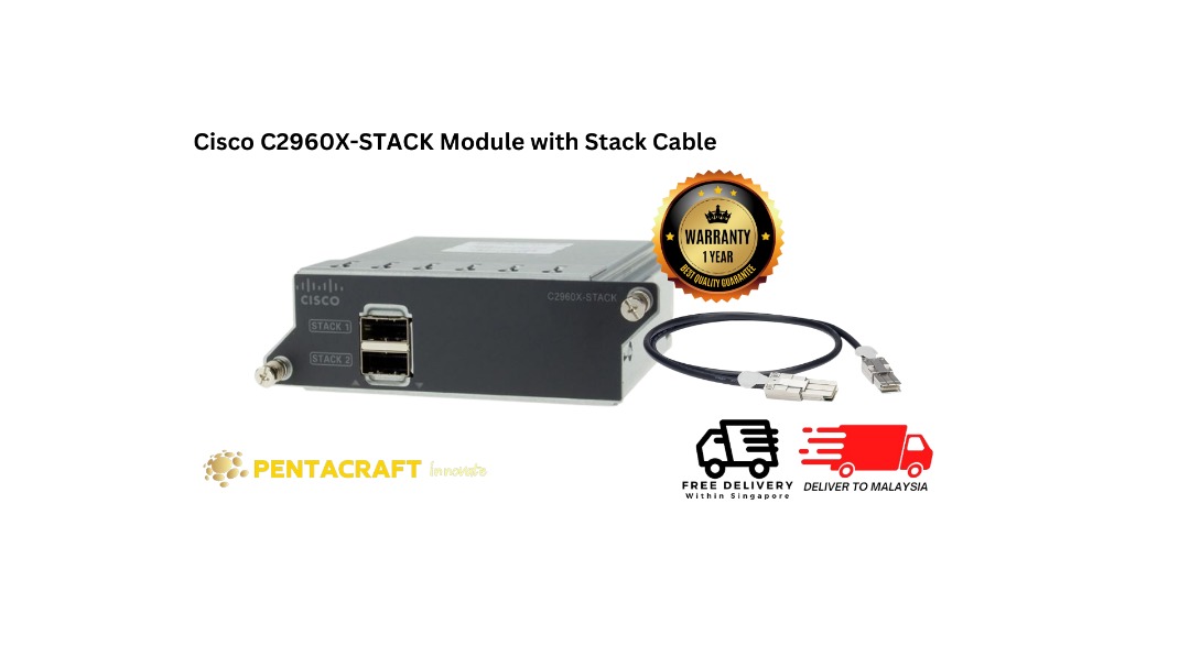 [Refurbished]: Cisco C2960X-STACK Module with Stack Cable | 1 Year ...