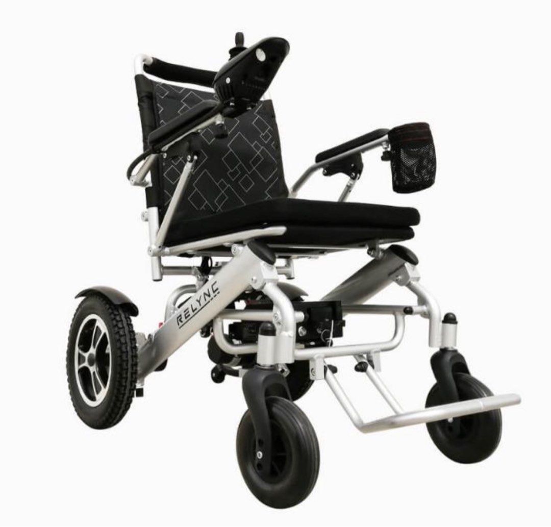 Relyne Motorised Electric Wheelchair, Health & Nutrition, Assistive ...