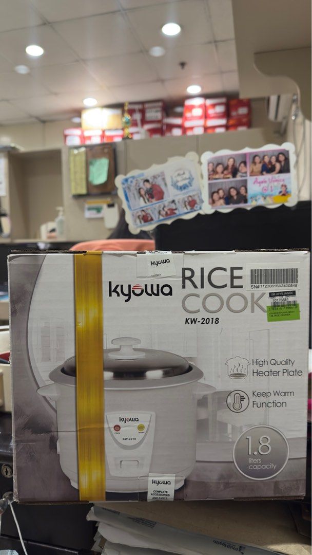 Rice Cooker 1.8L Kyowa, TV & Home Appliances, Kitchen Appliances ...