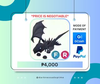 NEON SHADOW DRAGON - ADOPT ME| ROBLOX, Video Gaming, Gaming Accessories ...