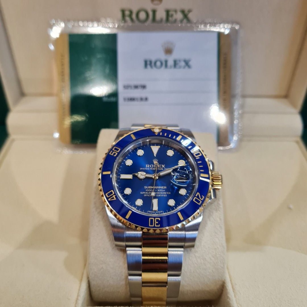 Rolex Submariner 116613LB 2019, Luxury, Watches on Carousell