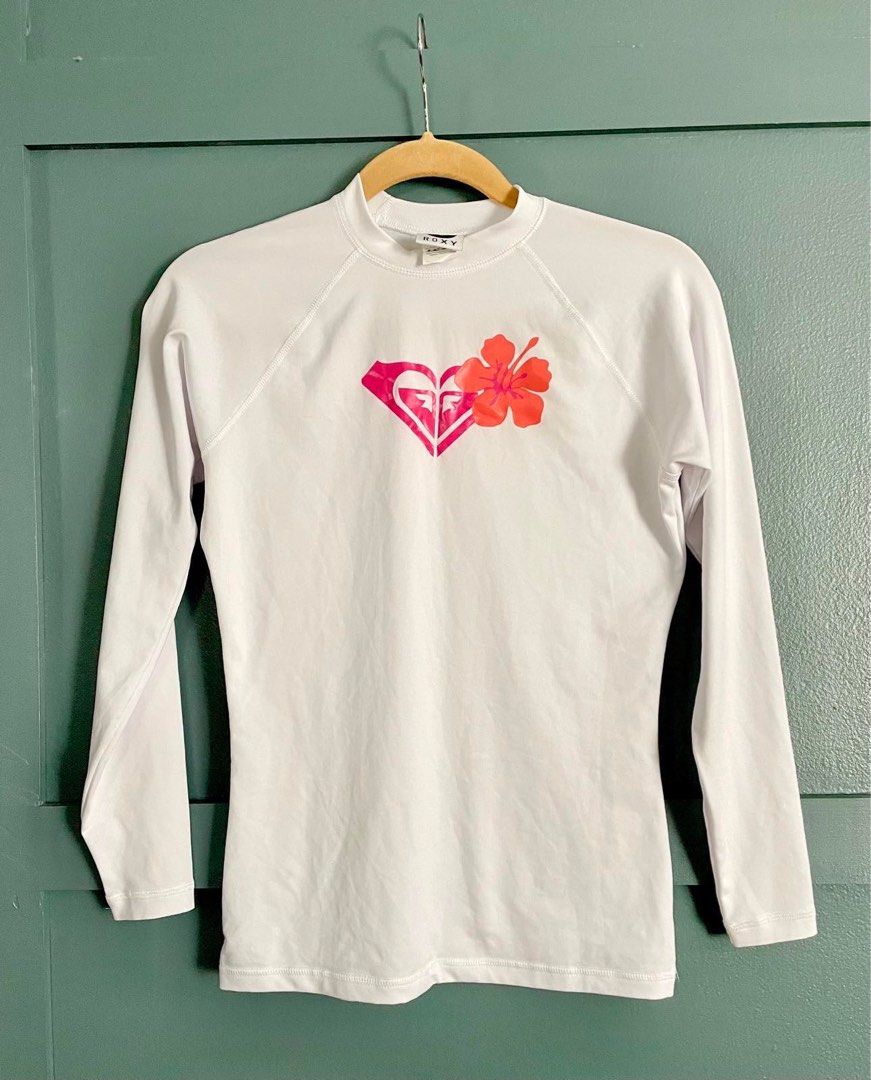 Roxy girls rash guard, Women's Fashion, Swimwear, Bikinis & Swimsuits ...