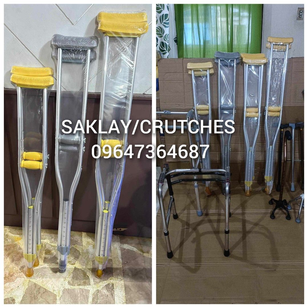 SAKLAY/CRUTCHES, Beauty & Personal Care, Foot Care on Carousell