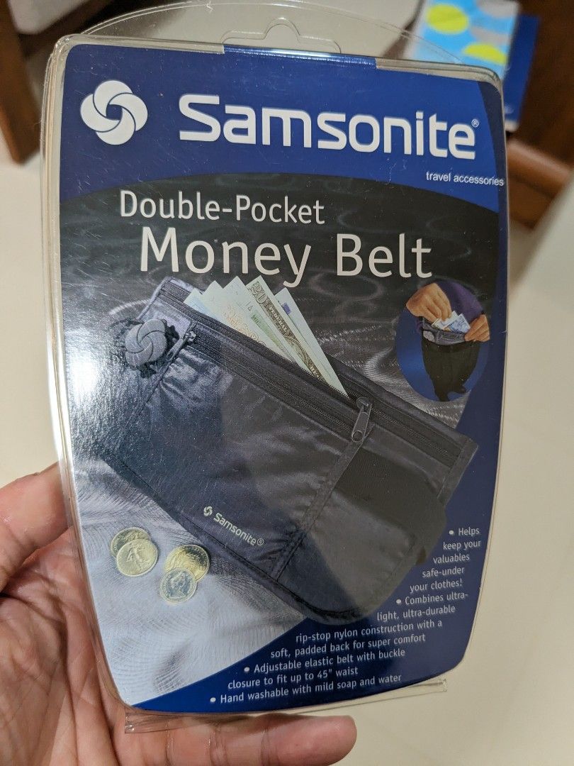 Samsonite travel money belt, Men's Fashion, Watches & Accessories ...