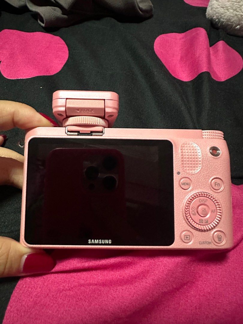 Samsung NX1000 Mirrorless Digicam Camera in Pink, Photography, Cameras ...