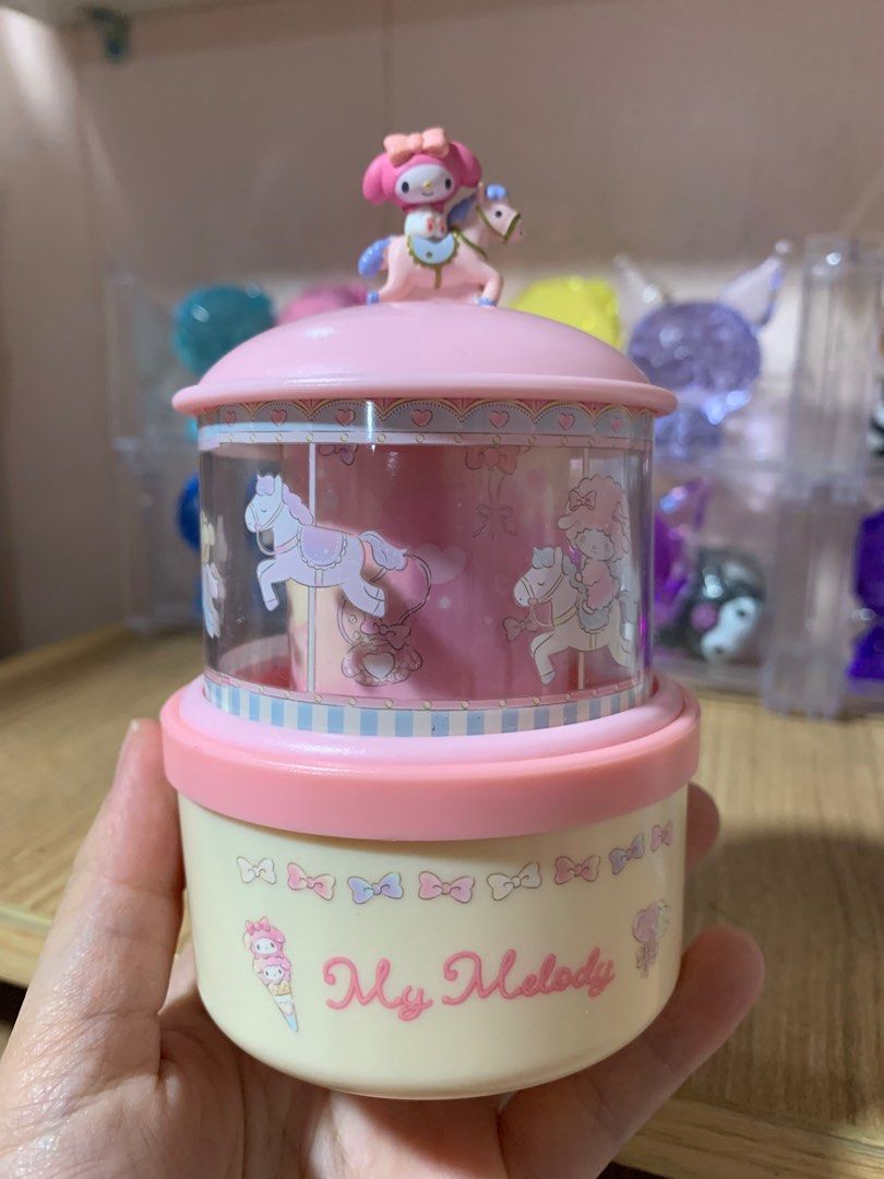 Sanrio: My Melody Carousel Fig with container, Hobbies & Toys, Toys ...