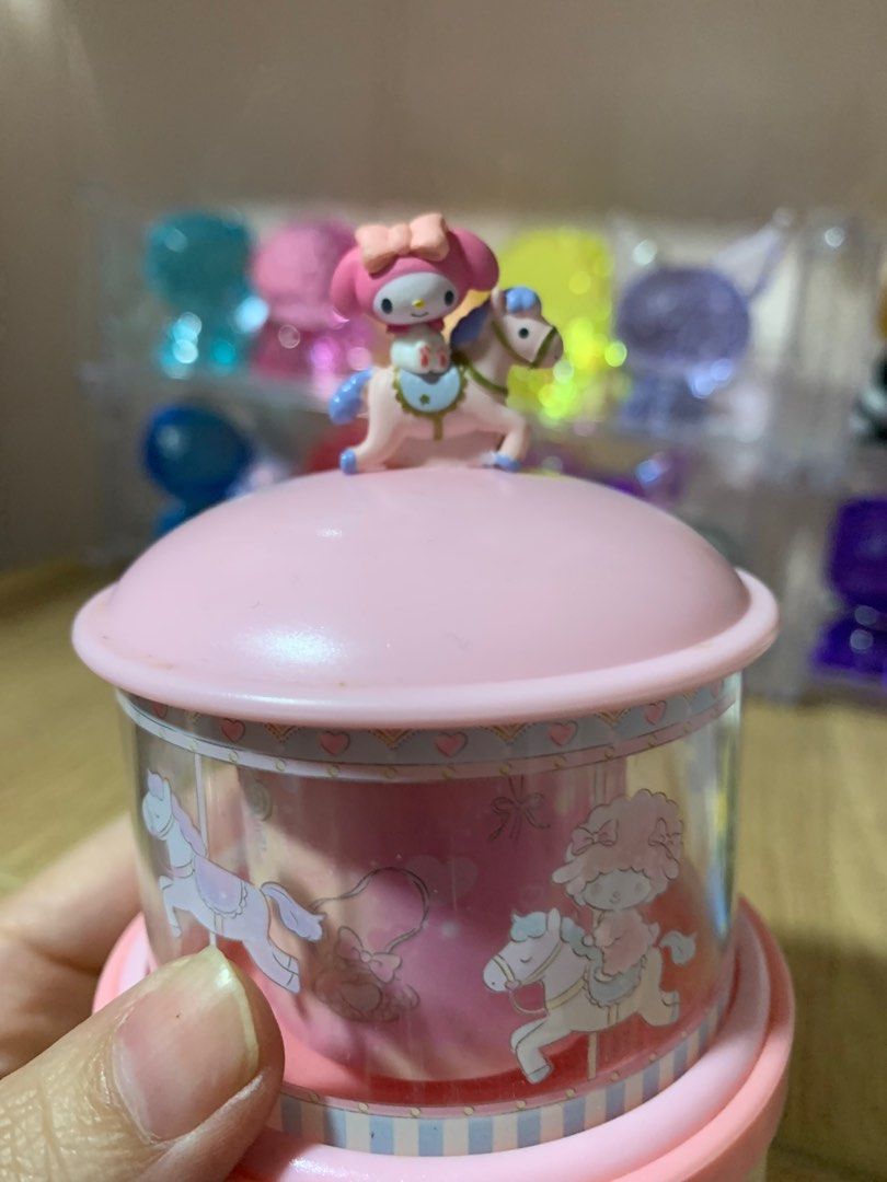 Sanrio: My Melody Carousel Fig with container, Hobbies & Toys, Toys ...