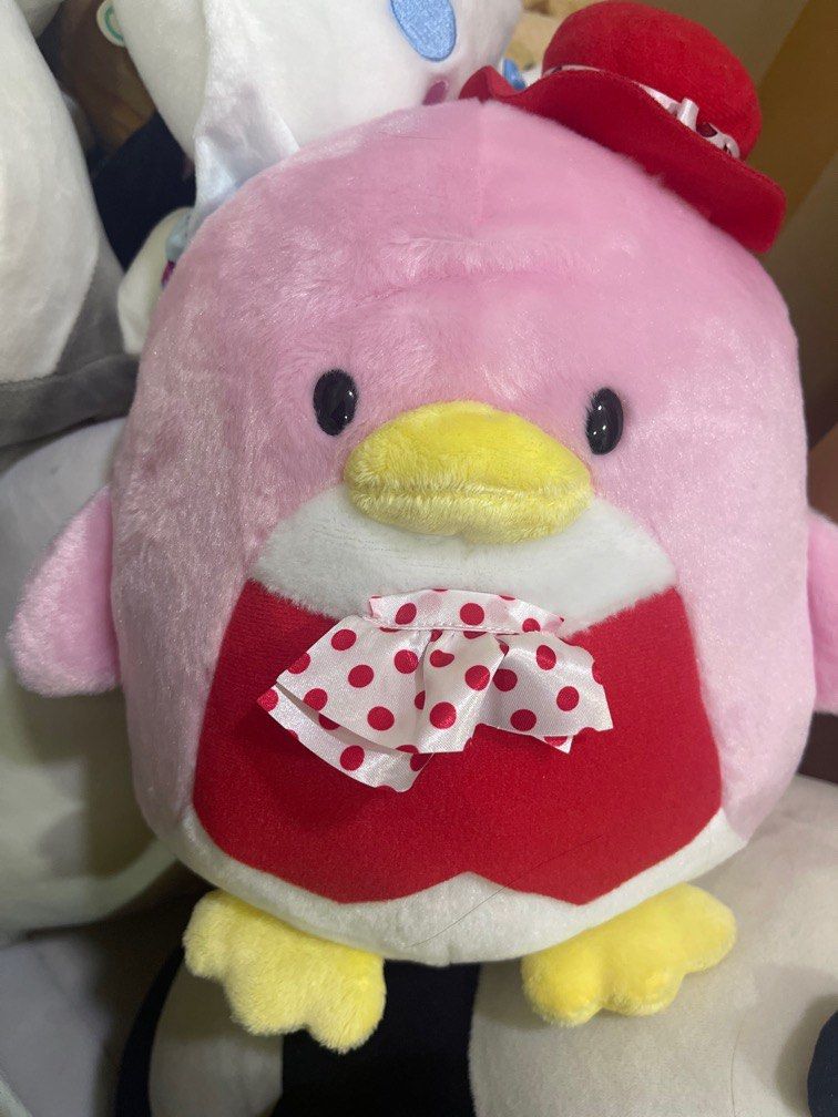 Sanrio Tuxedo sam Plush toy (pink), Hobbies & Toys, Toys & Games on ...
