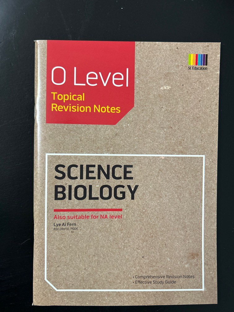 Science Biology O Level Topical Revision Notes, Hobbies & Toys, Books ...