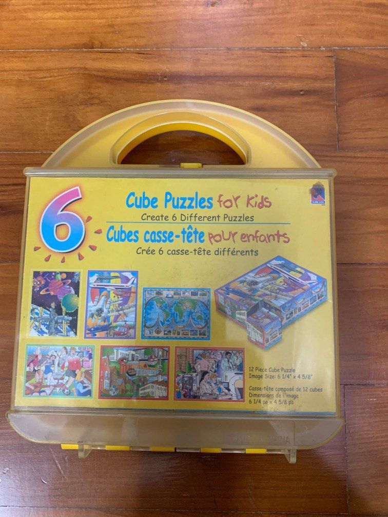 Science Cube puzzles for kids, Hobbies & Toys, Toys & Games on Carousell
