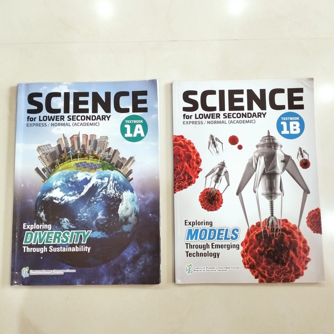 Sec 1 textbook Science for Lower Secondary 1A 1B, Hobbies & Toys, Books & Magazines, Textbooks ...